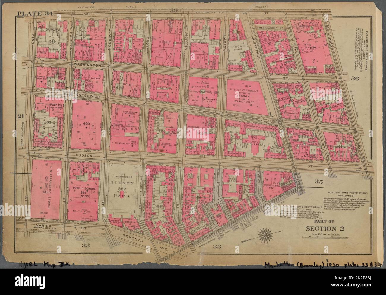 Cartographic, Maps. 1930. Lionel Pincus and Princess Firyal Map ...