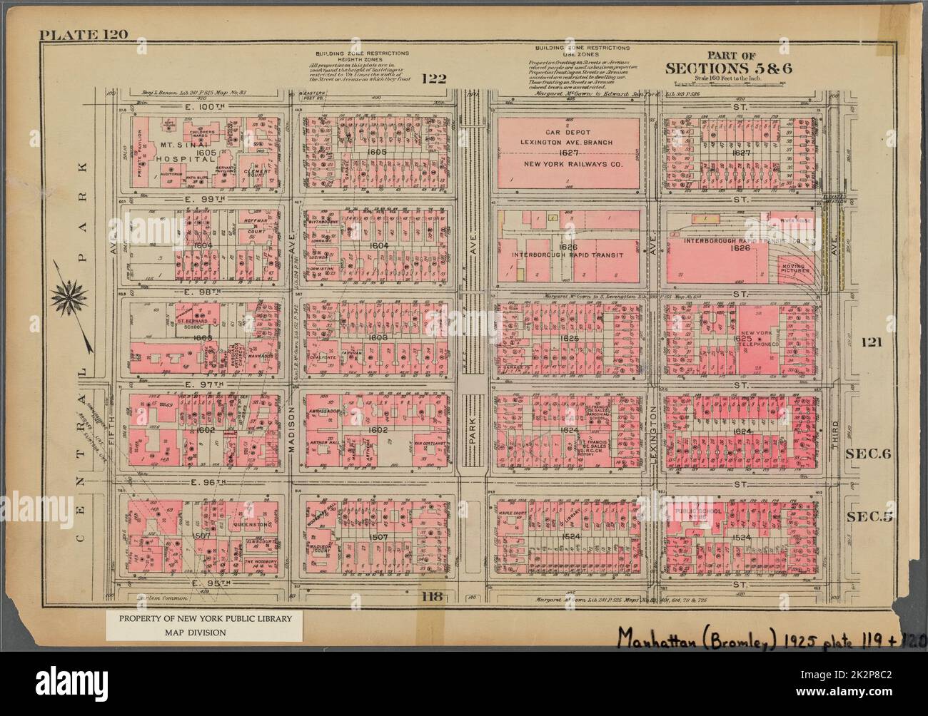 Cartographic, Maps. 1925. Lionel Pincus and Princess Firyal Map ...