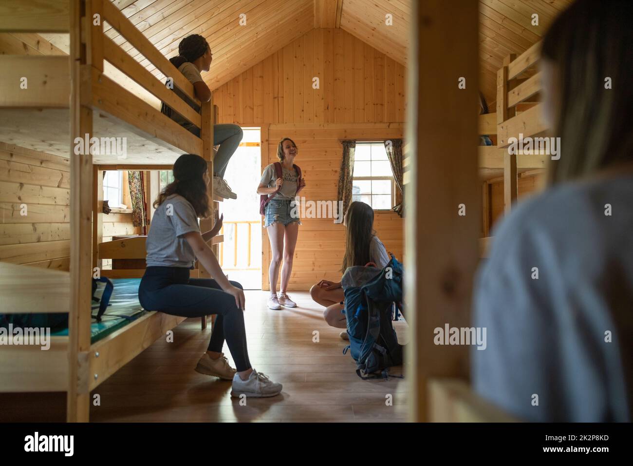 Child girls cabin bed hi-res stock photography and images - Alamy