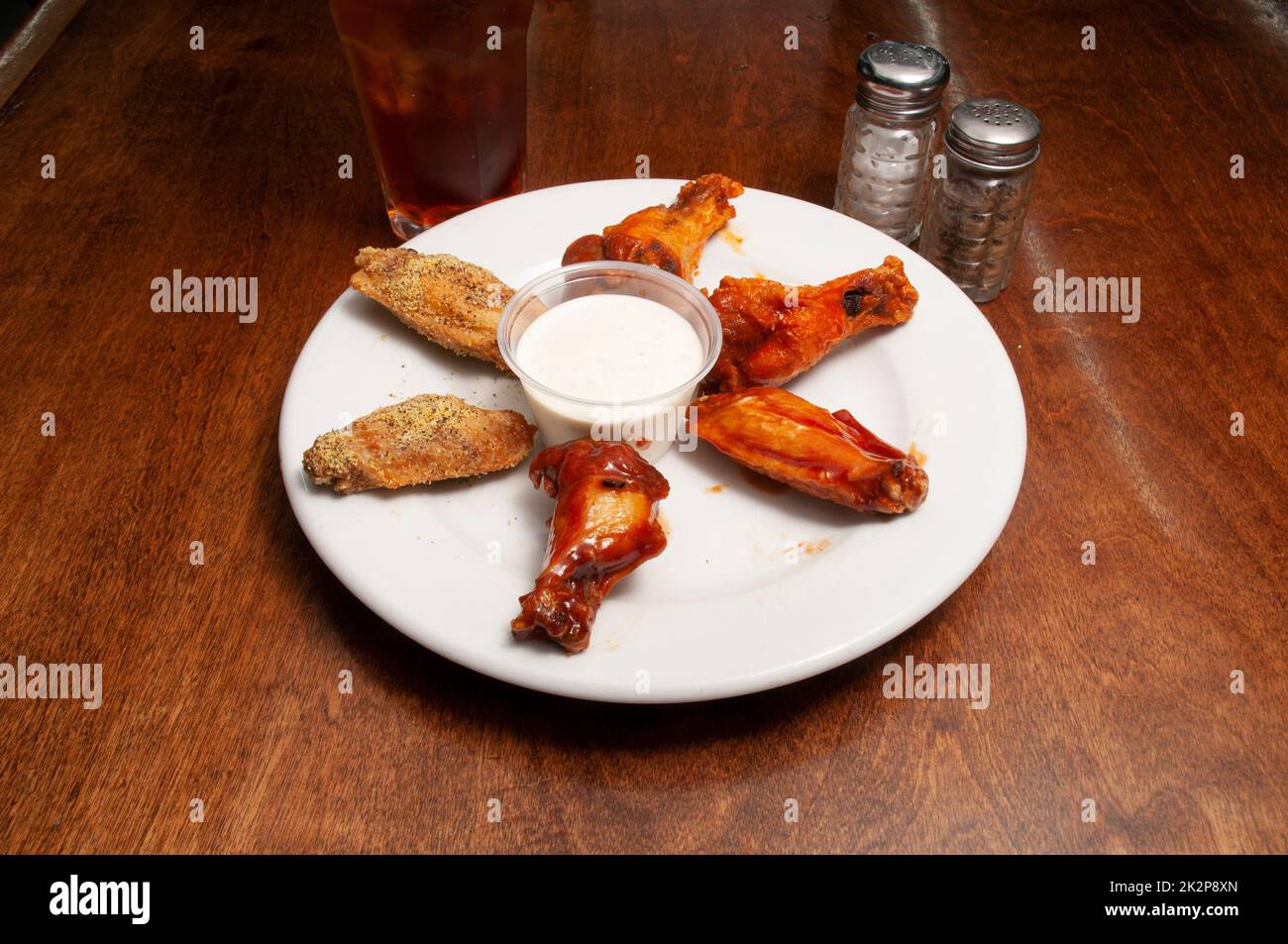 Delicious Chicken Wings Stock Photo - Alamy