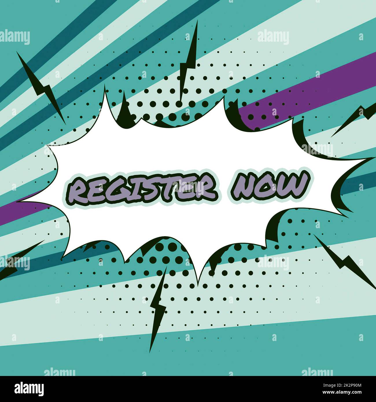 Text caption presenting Register Now. Word for Name in an Official List ...