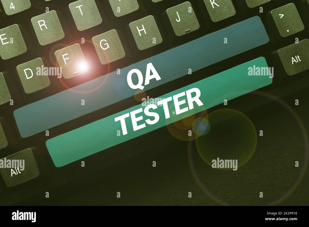 Conceptual Display Qa Tester Business Showcase Quality Assurance Of An On Going Project Before