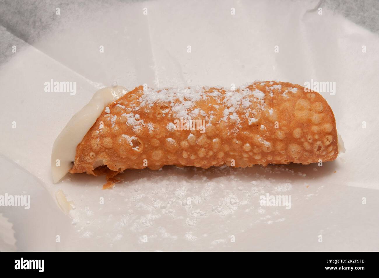 Delicious Italian Cannoli Stock Photo - Alamy
