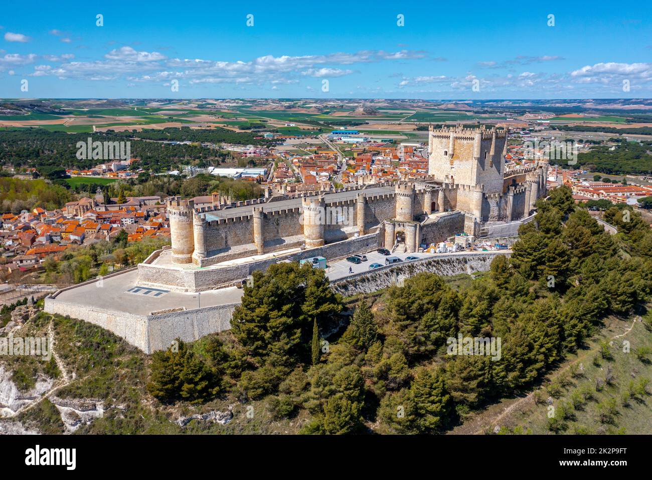 Stone tower penafiel castle hi-res stock photography and images - Alamy