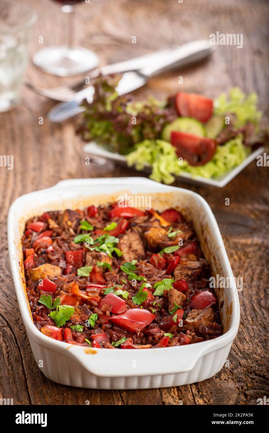 serbian rice dish Stock Photo - Alamy