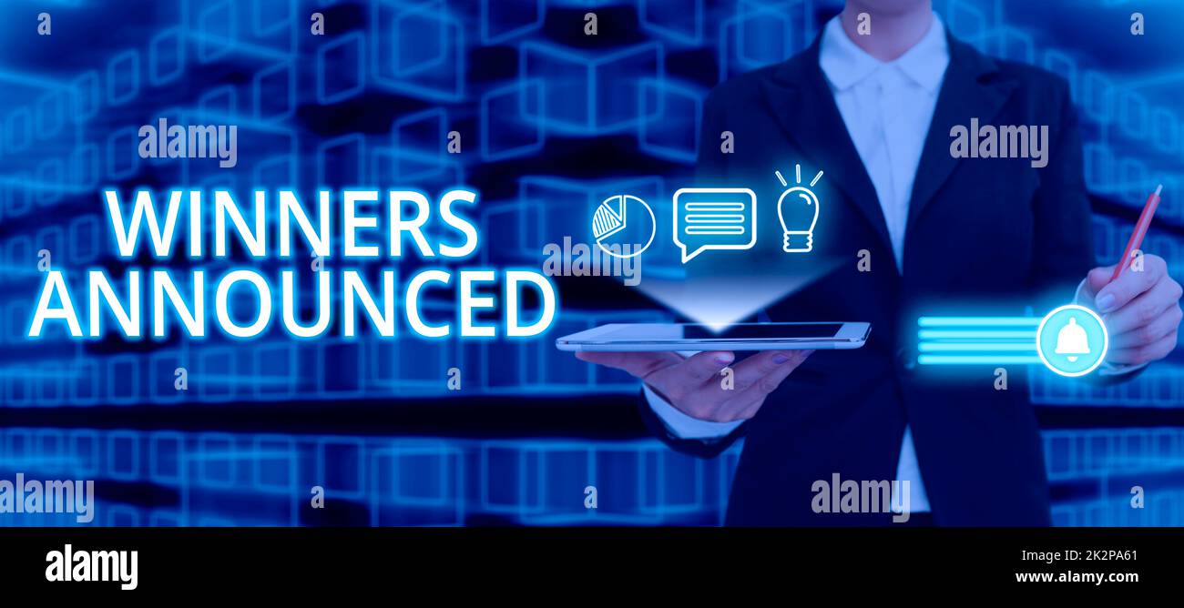 Announcedannouncing hi-res stock photography and images - Alamy
