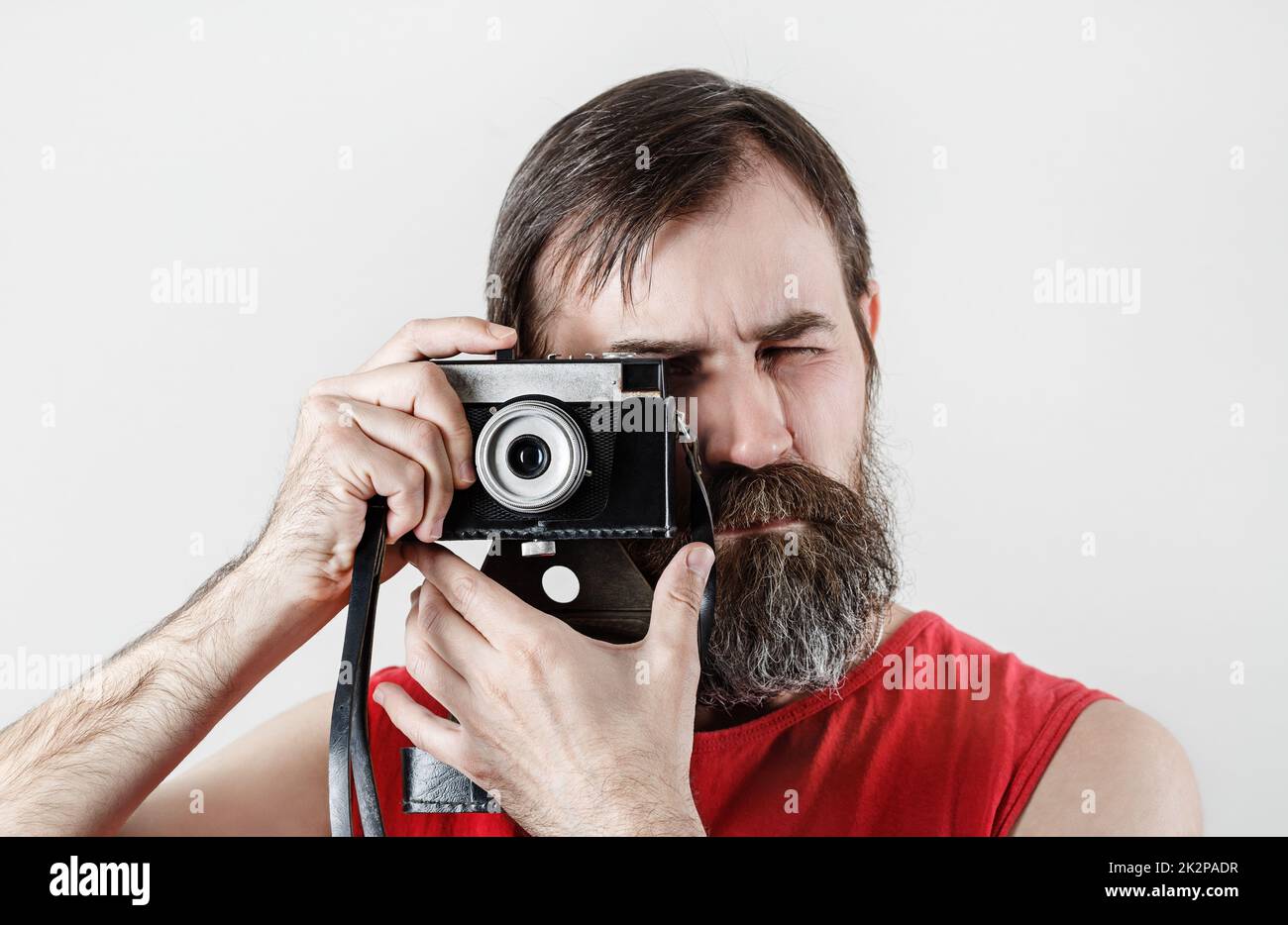 Camera portrait photographer man hi-res stock photography and images ...