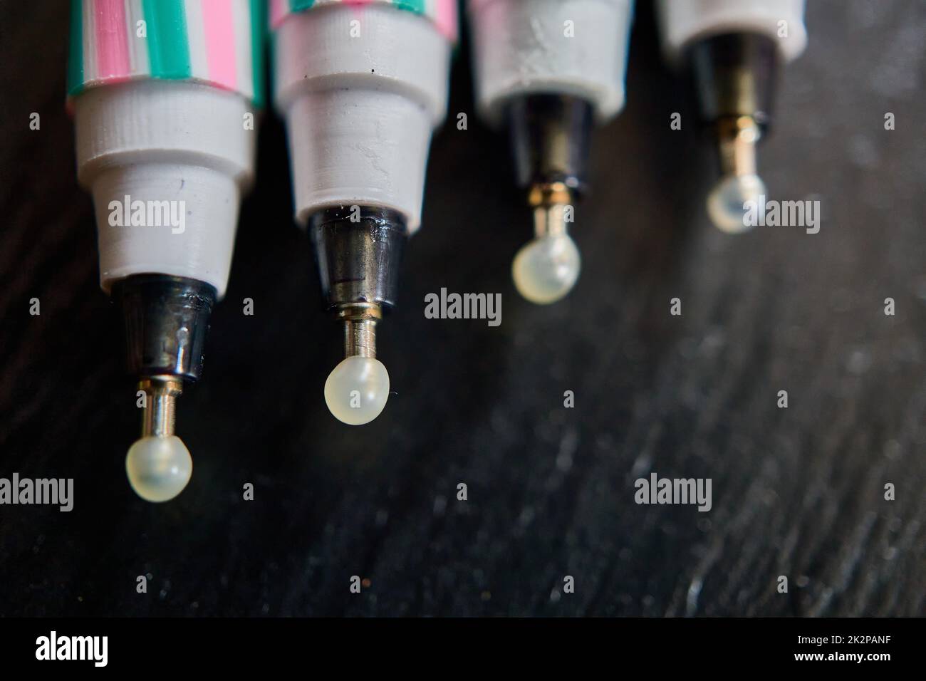 The tip of the new pen was still closed Stock Photo - Alamy