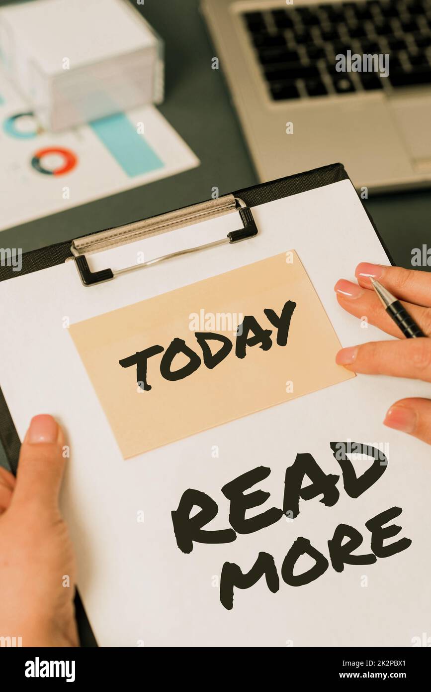 Text caption presenting Read More. Word for Provide more time or ...