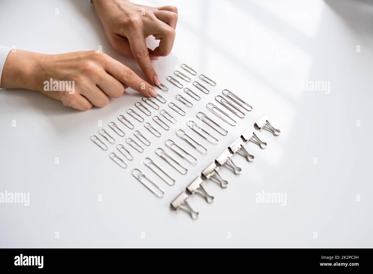 Obsessed Compulsive Perfectionist With OCD Disorder Stock Photo - Alamy