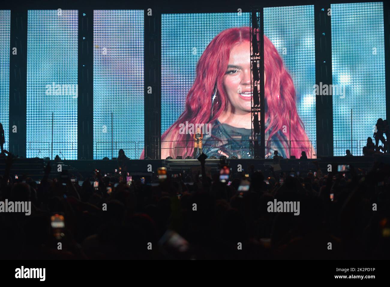 Karol g perform hi-res stock photography and images - Alamy