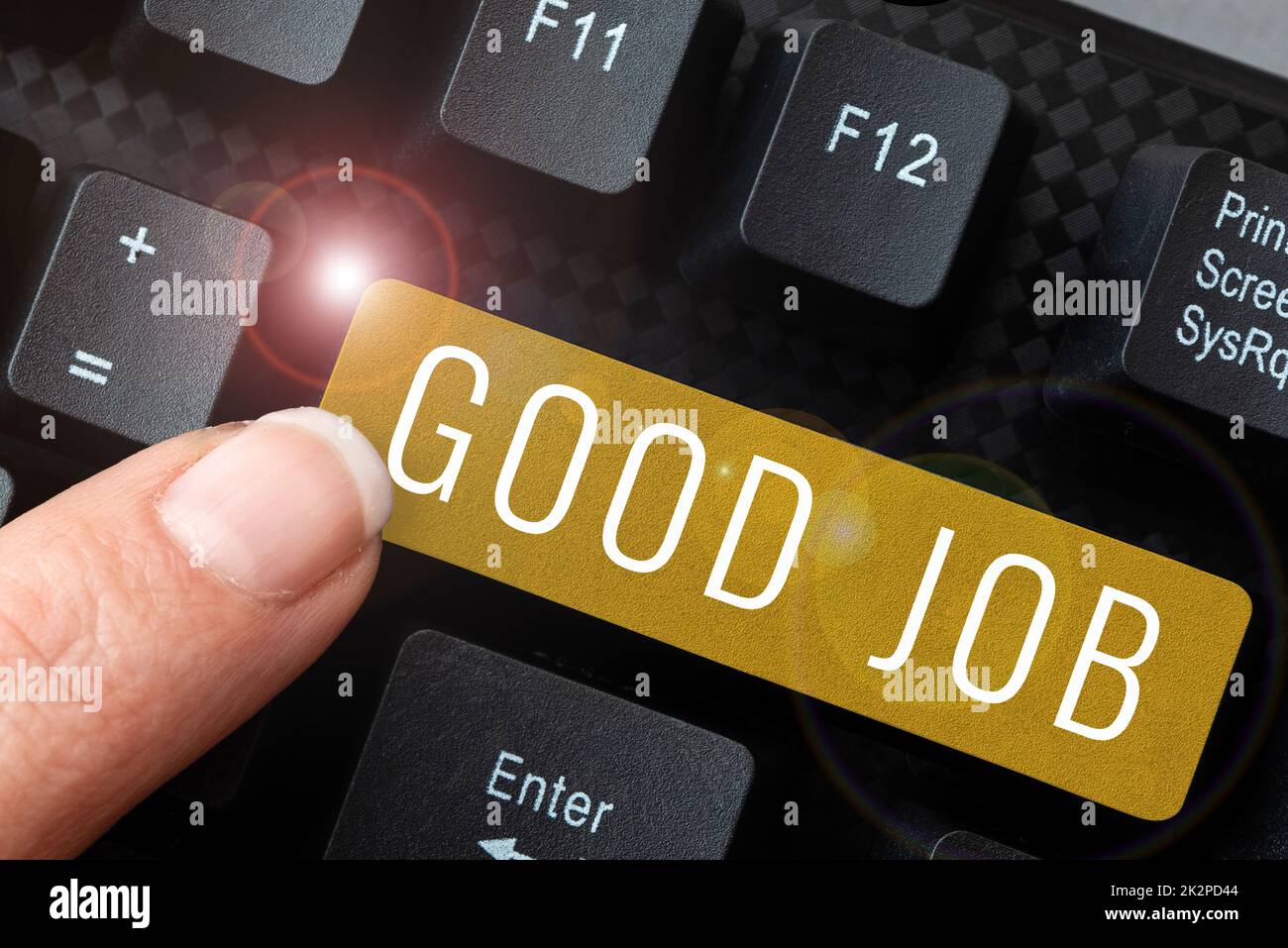 Conceptual display Good Job. Business approach encourage someone for ...