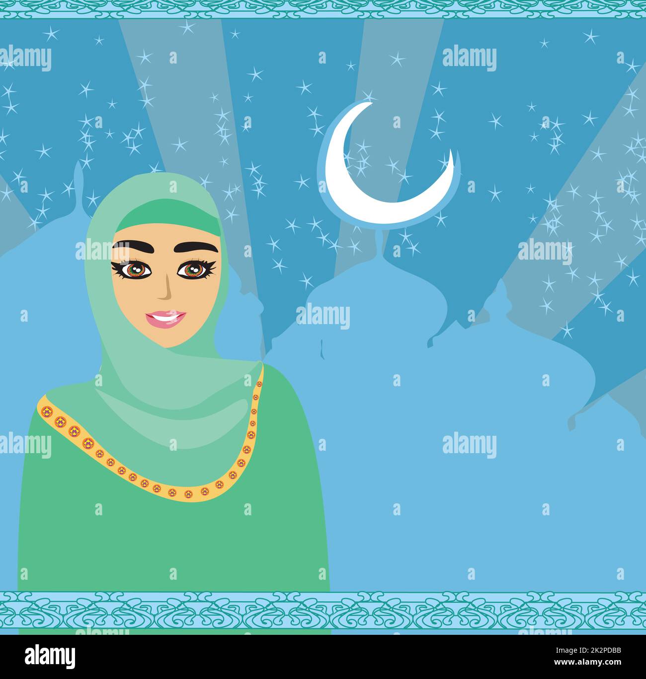 Hijab Cartoon Westernization