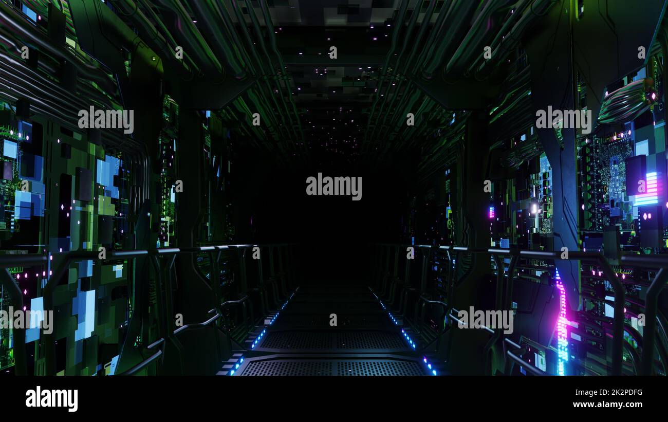 Sci fi digital background hi-res stock photography and images - Alamy