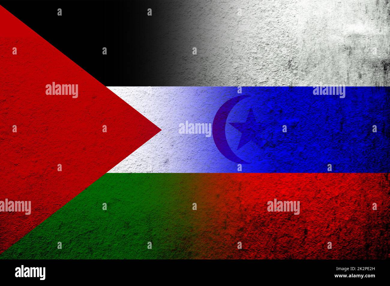 Sahara flag hi-res stock photography and images - Alamy