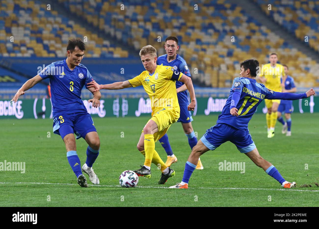 Kyiv Ukraine March 31 2021 Oleksandr Zinchenko Of Ukraine C