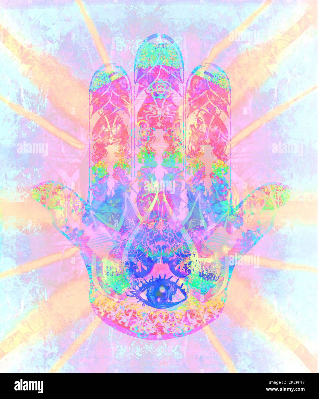 Hamsa hand hi-res stock photography and images - Alamy