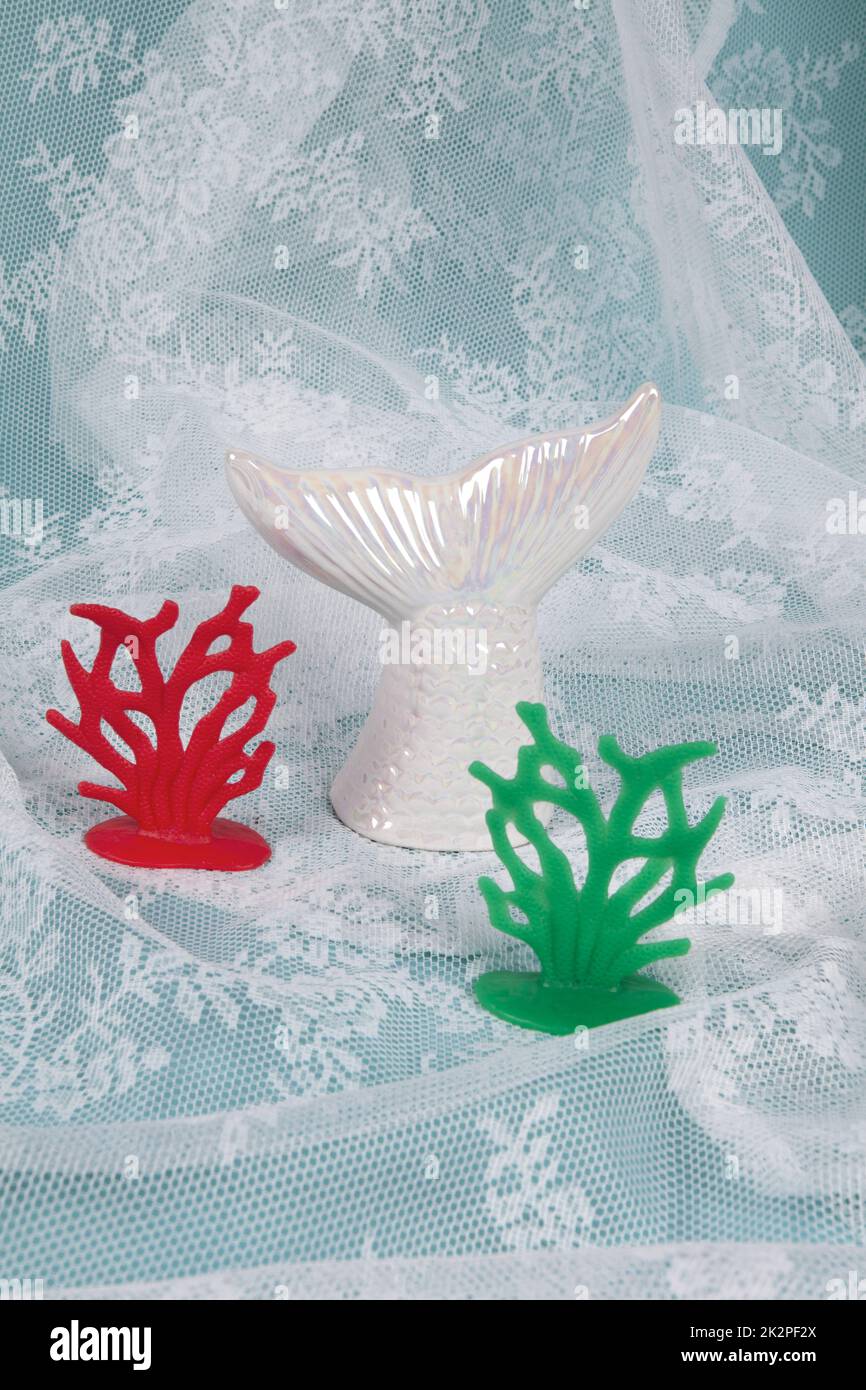 an iridescent mermaid tail Stock Photo - Alamy