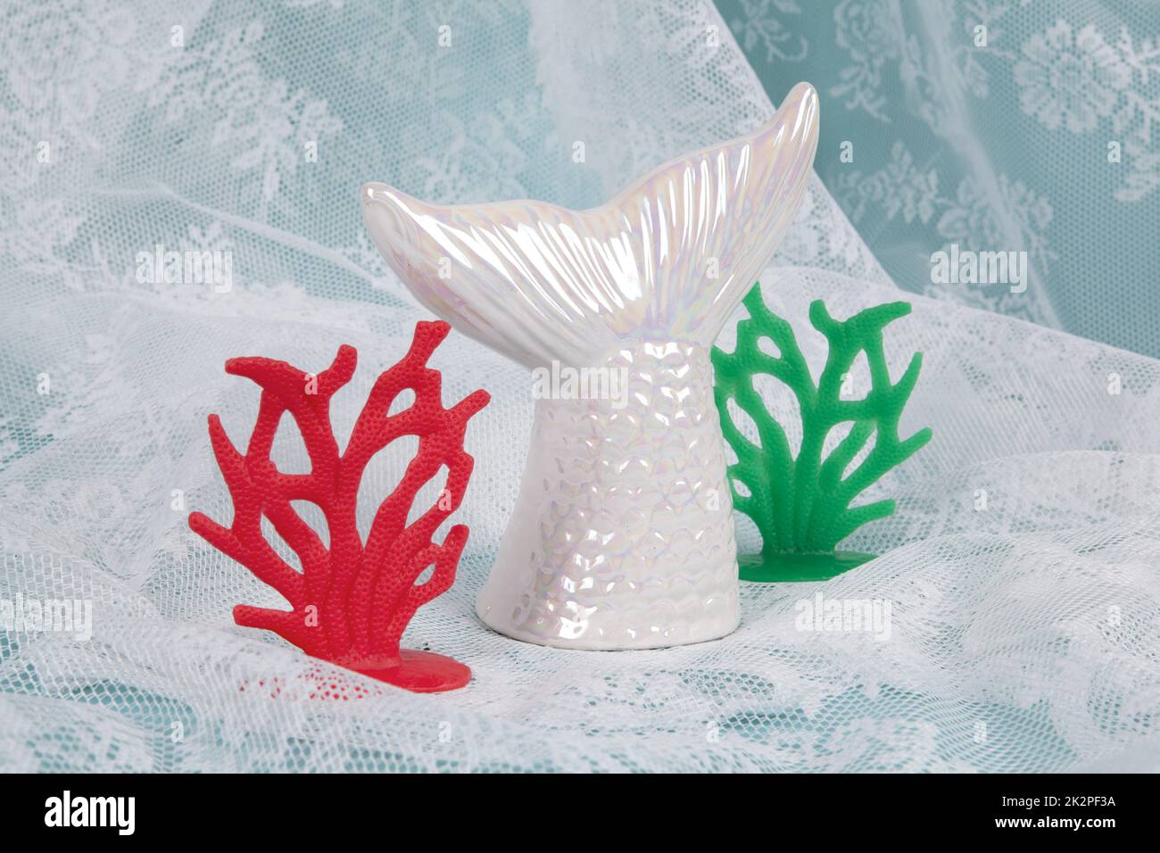 an iridescent mermaid tail Stock Photo - Alamy