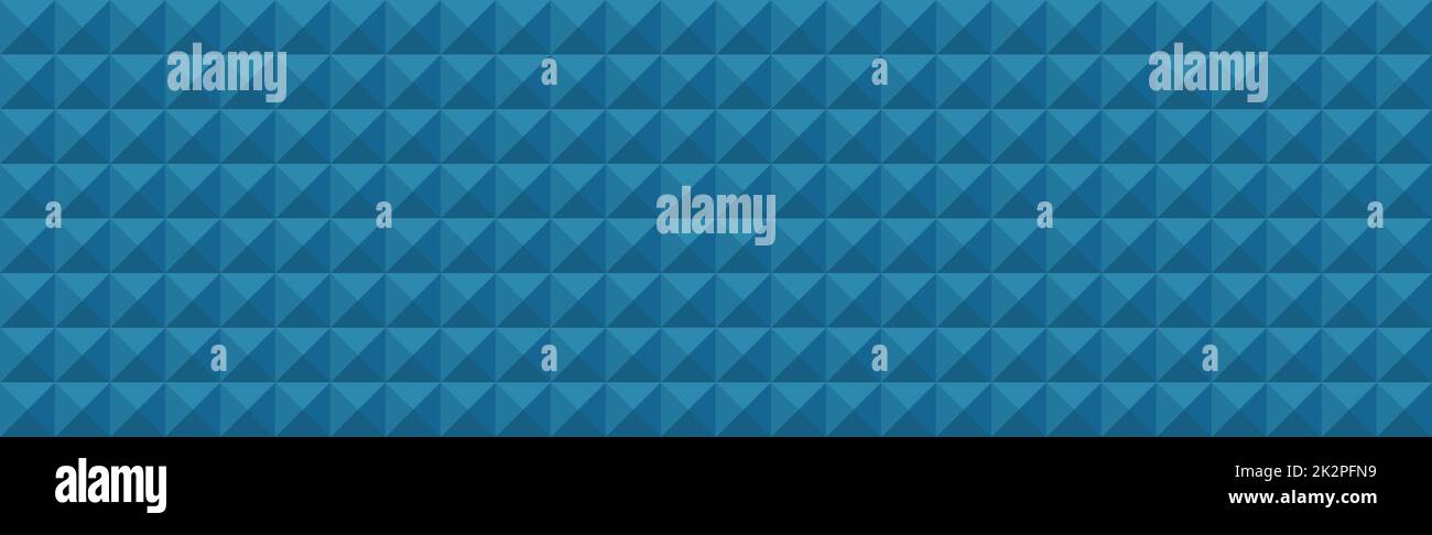 Abstract panoramic web background blue squares - Vector Stock Photo - Alamy