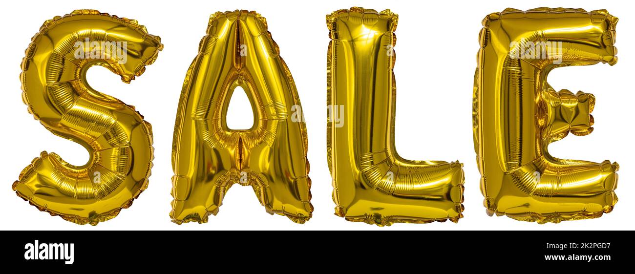 Balloon in shape word Cut Out Stock Images & Pictures - Alamy