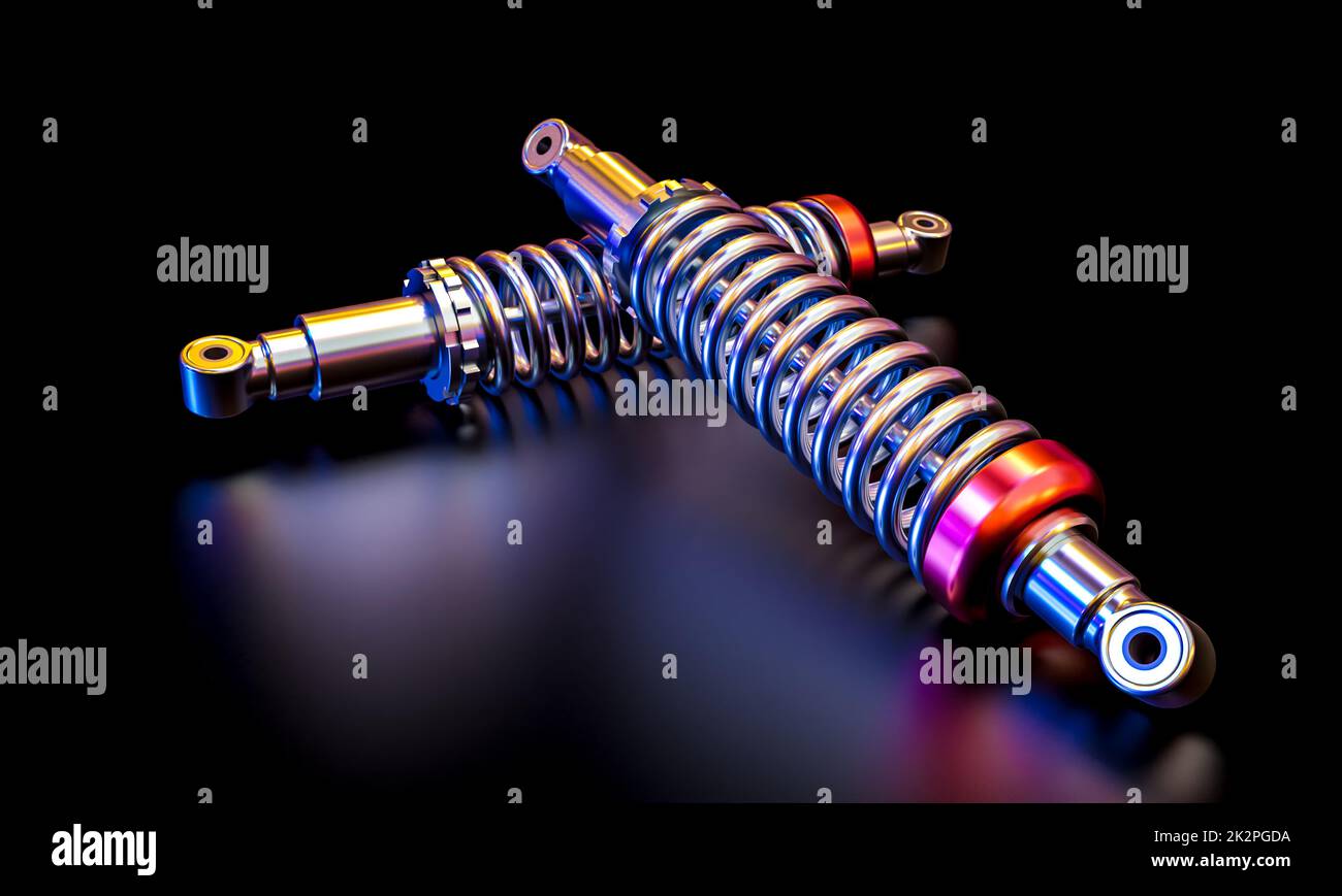 car shock absorbers Stock Photo - Alamy