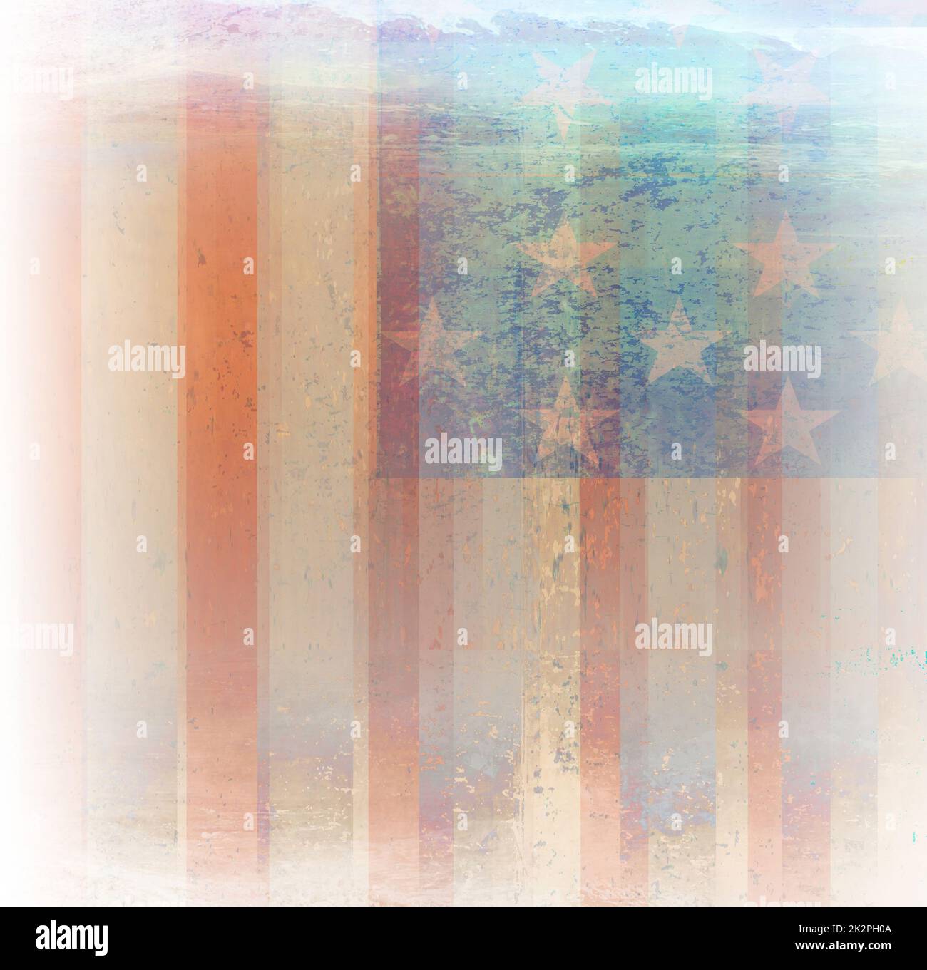 Dark Grunge US Flag Stock Photo - Alamy