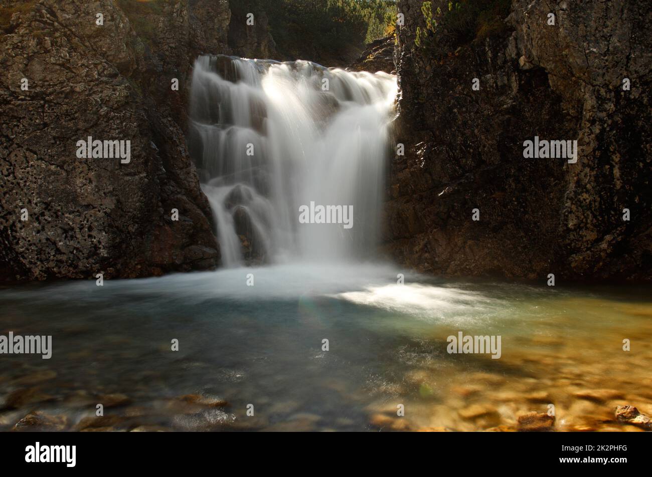 Clear mountain river in gorge hi-res stock photography and images - Alamy