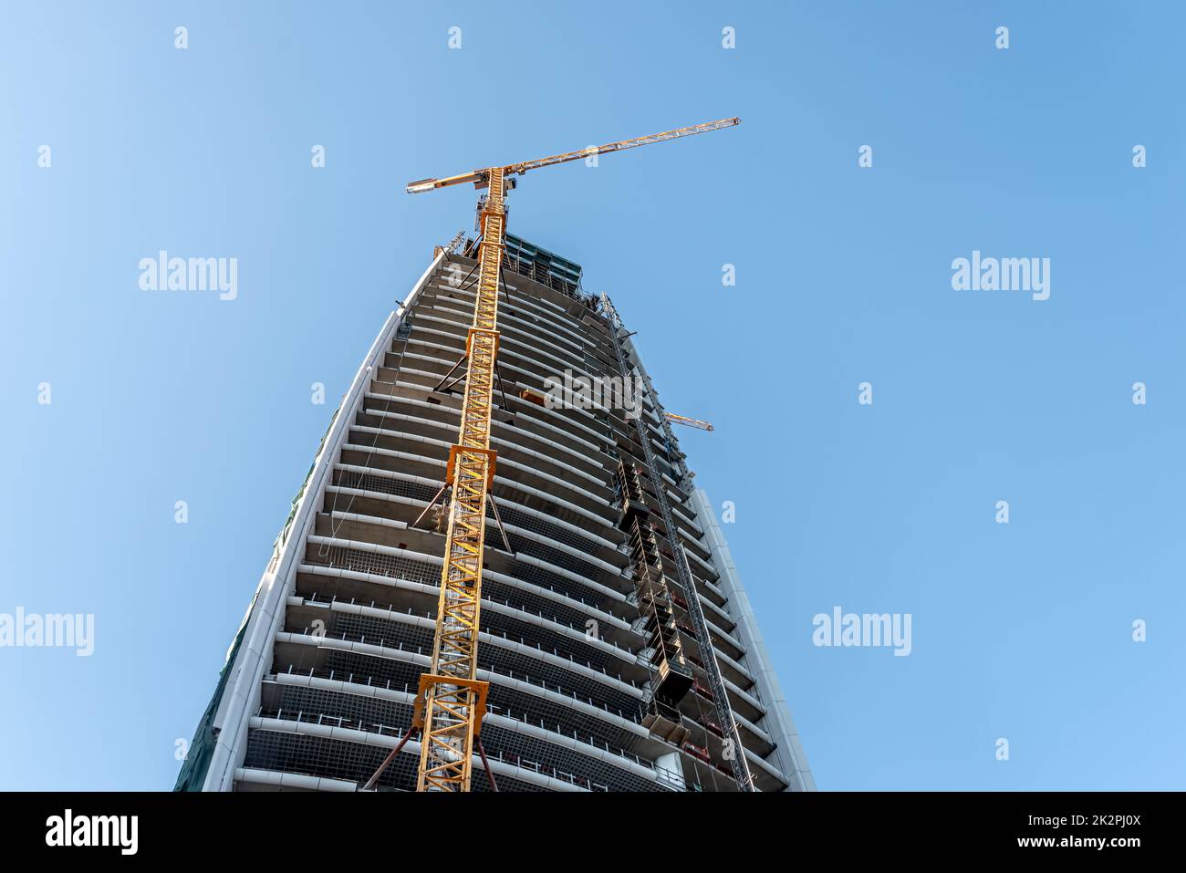 Skyscraper construction hi-res stock photography and images - Alamy