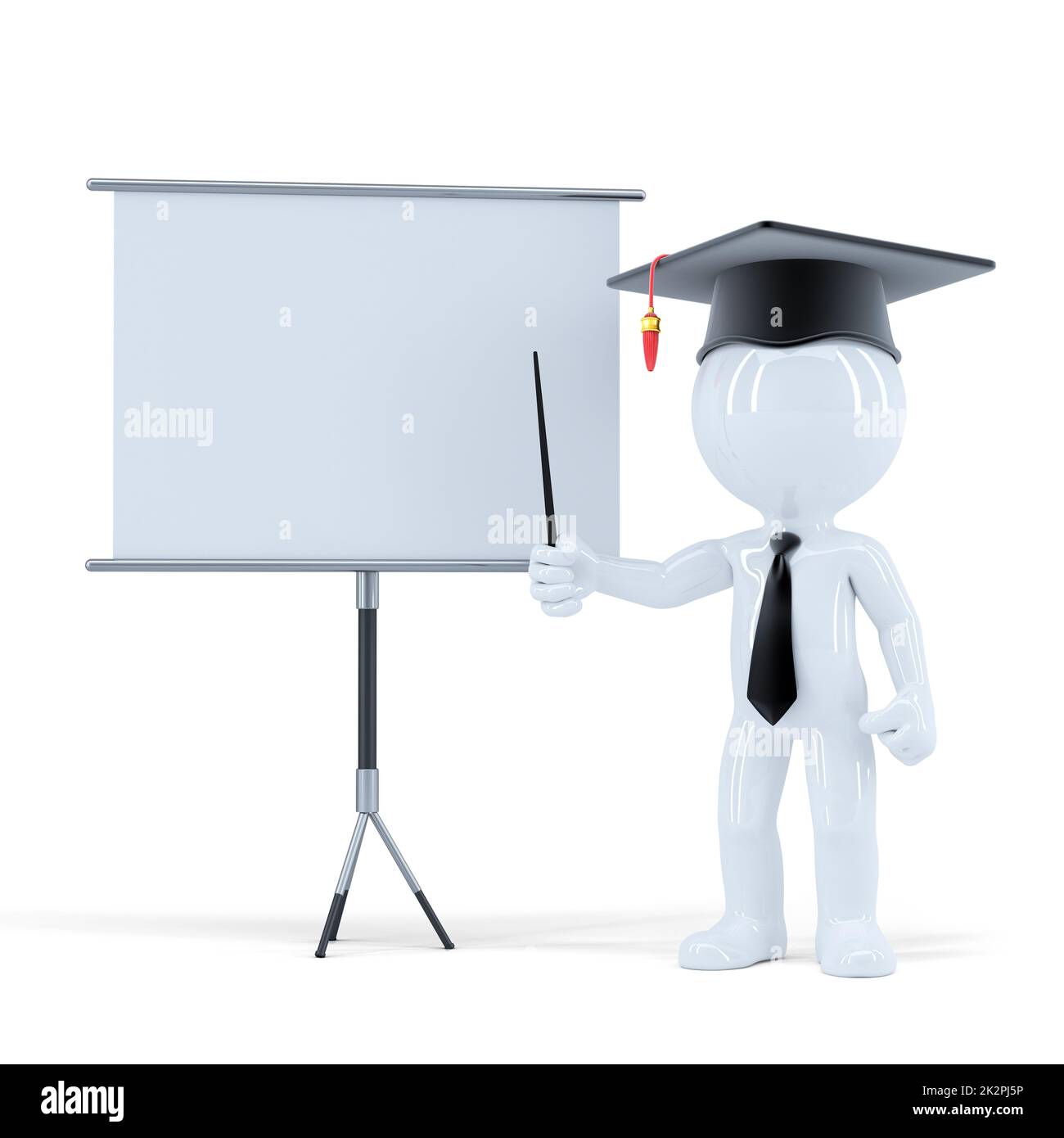 Male student presenting to class Cut Out Stock Images & Pictures - Alamy