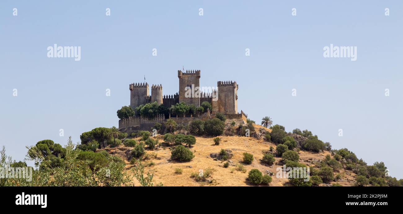 castle in Almodovar del Rio Stock Photo - Alamy