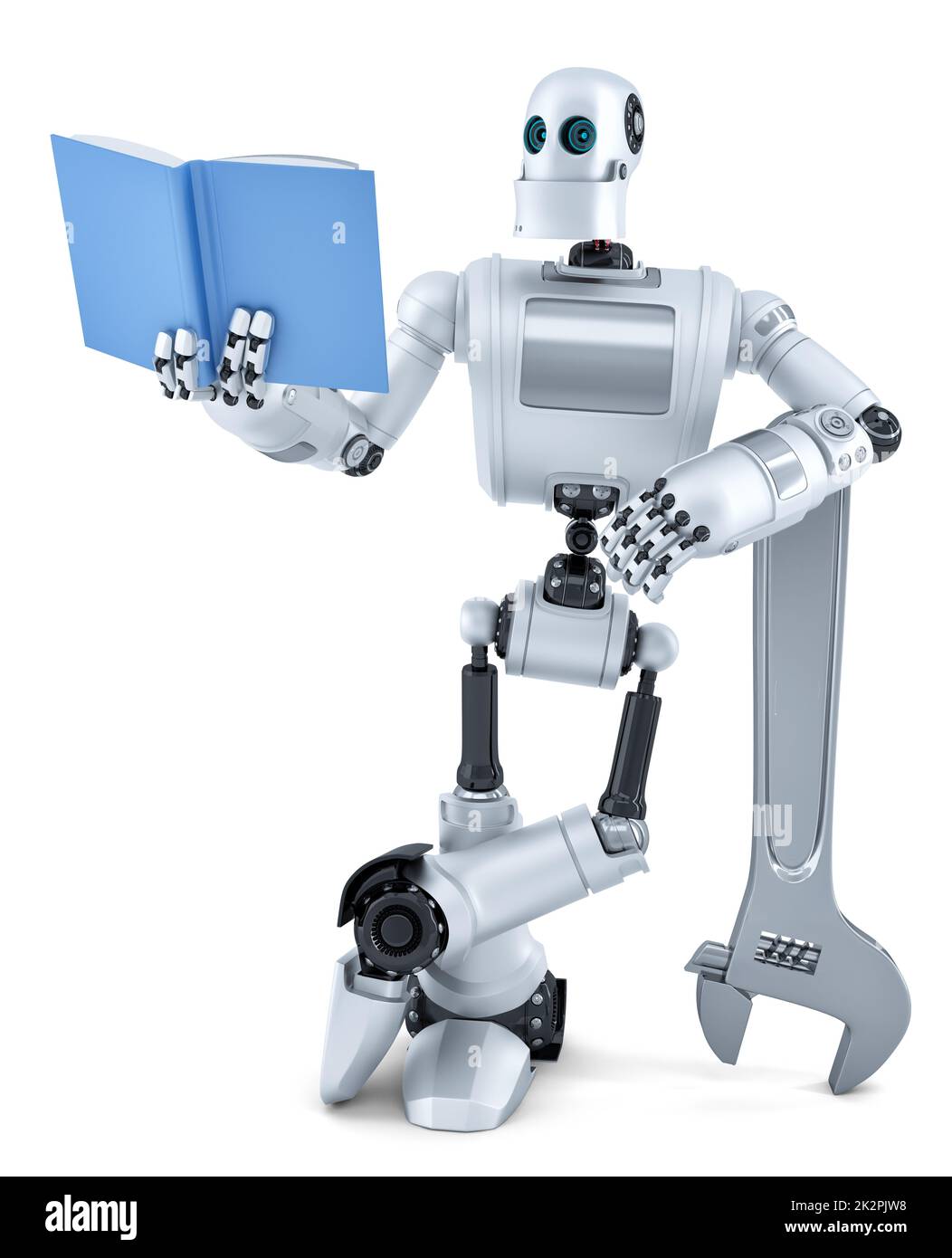 Robot reading book. Isolated. Contains clipping path Stock Photo - Alamy Robot reading book. Isolated. Contains clipping path Stock Photo - Alamy