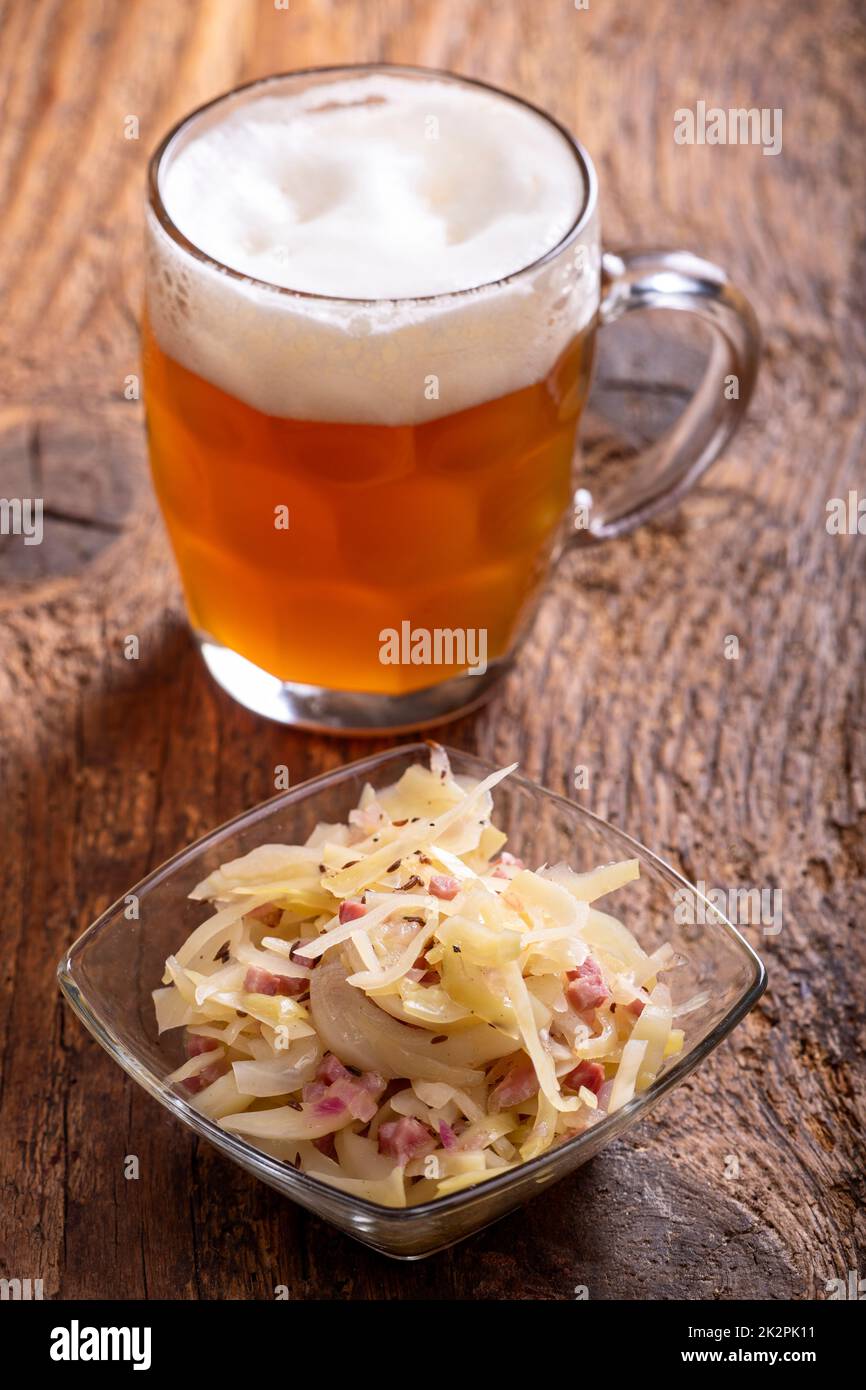 Bavarian cabbage salad hi-res stock photography and images - Alamy