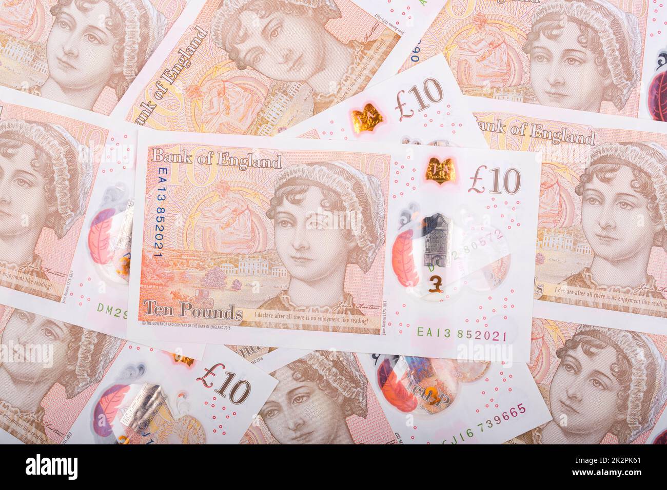 English money - Pounds - a business background Stock Photo - Alamy