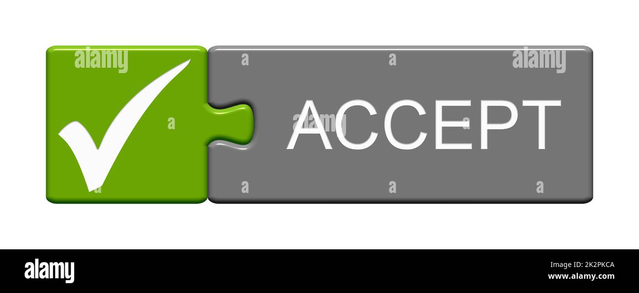 Accept illustration hi-res stock photography and images - Alamy