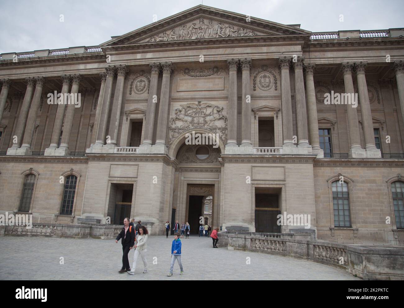 Louvre palace old hi-res stock photography and images - Alamy