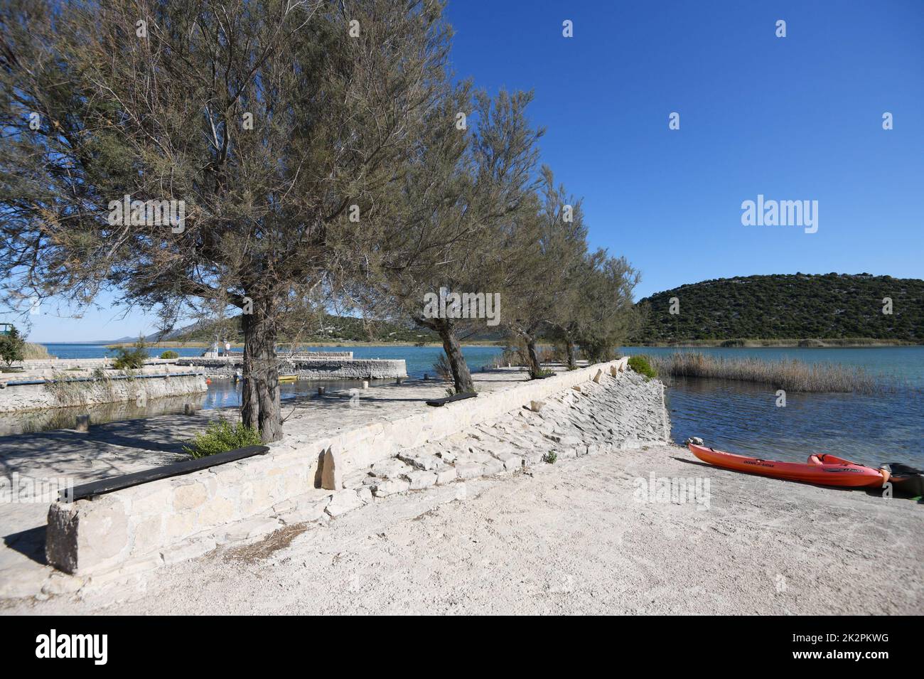 Picture taken on Semptember 23, 2022 in Prosika, Croatia shows ...
