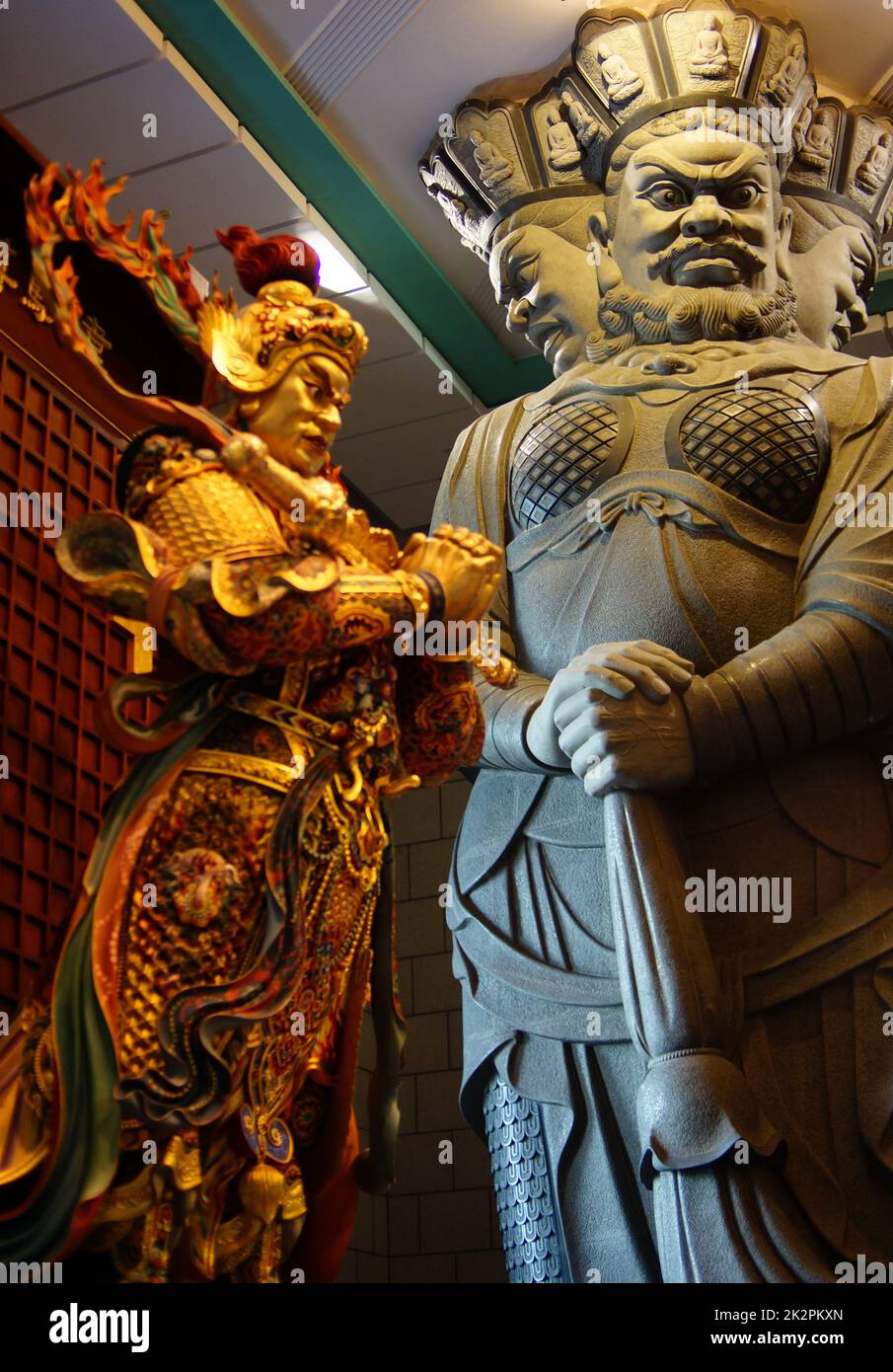 A featured statues in the Chung Tai Shan Museum, Taiwan Stock Photo - Alamy