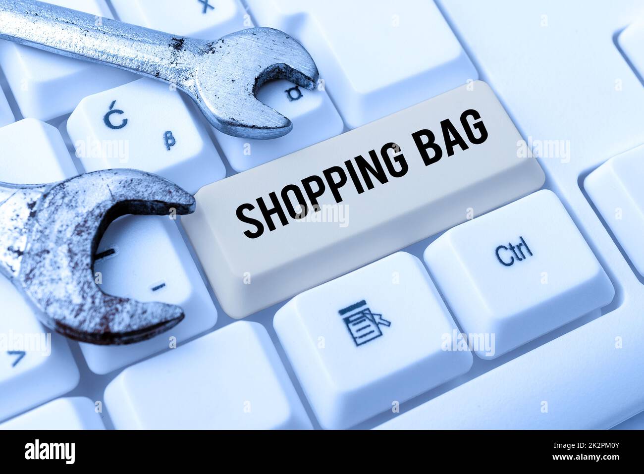 Sign displaying Shopping Bag. Business showcase Containers for carrying ...