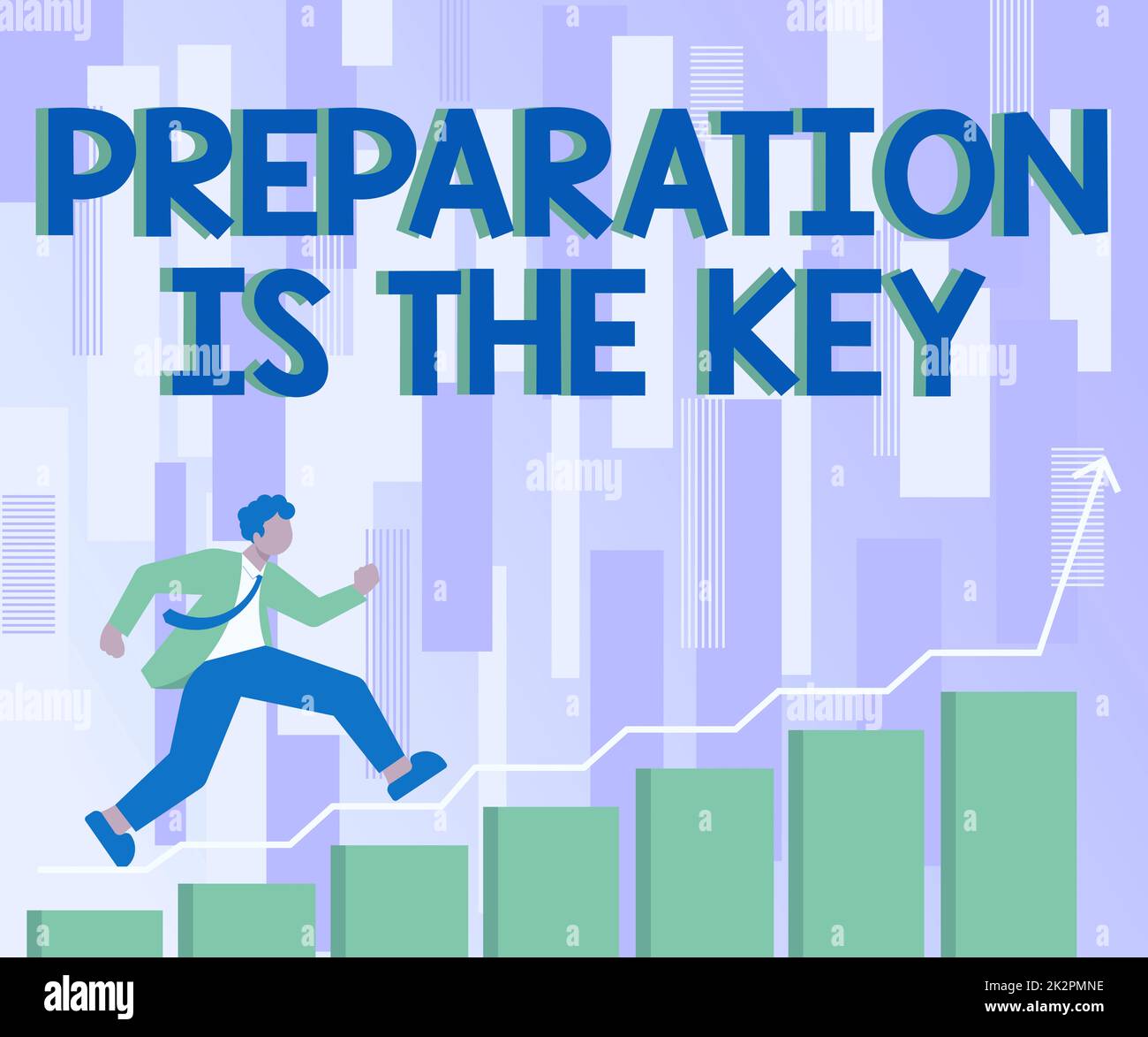Sign displaying Preparation Is The Key. Business approach action of ...