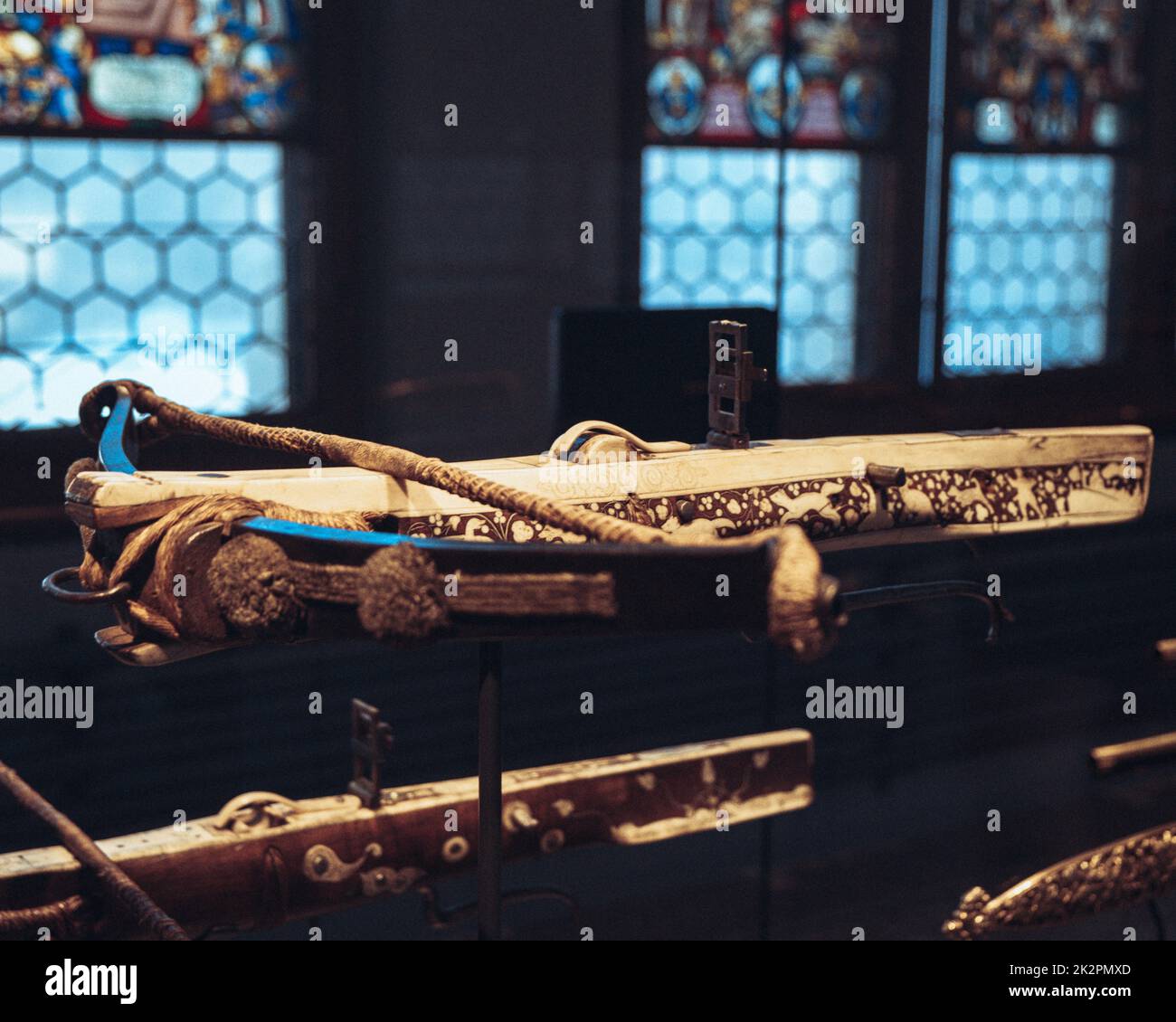 a set of antique instruments on a display Stock Photo - Alamy