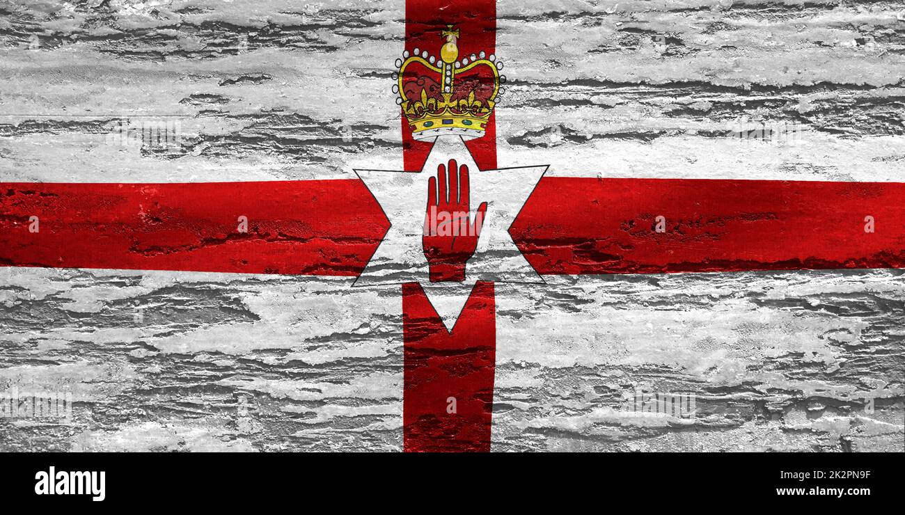 Northern ireland waving flag hi-res stock photography and images - Alamy