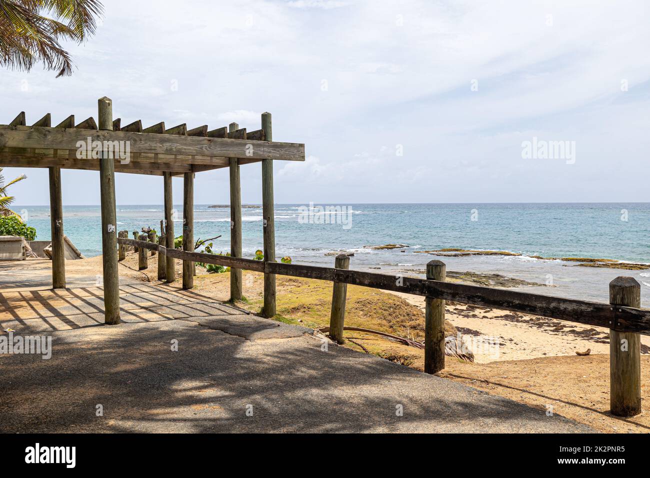 A scenic landscape of a beach in Puerto Rico during daytime Stock Photo ...