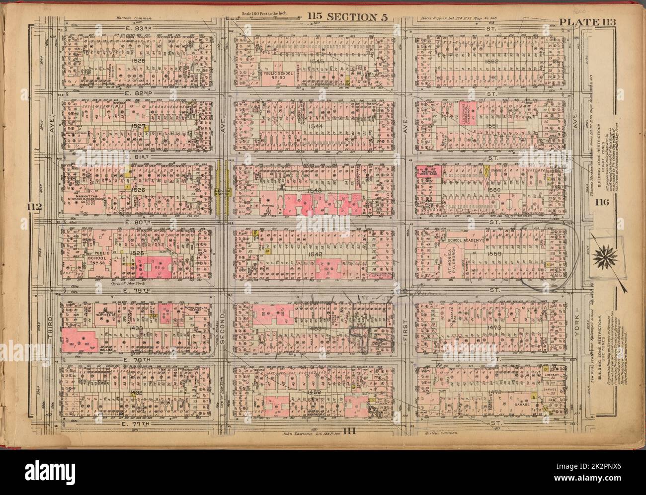 Cartographic, Maps. 1927. Lionel Pincus and Princess Firyal Map ...