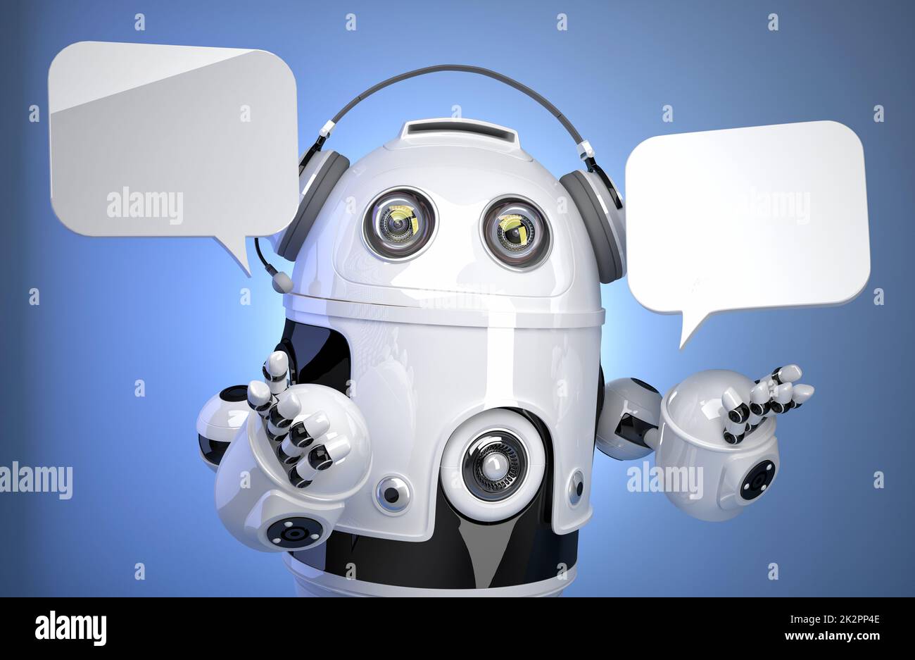 Customer service robot hi-res stock photography and images - Alamy