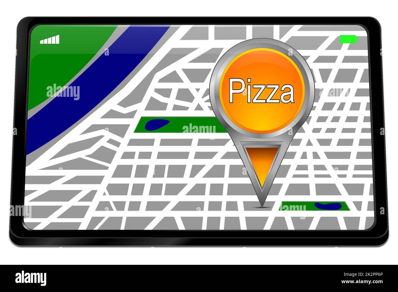 Map of italy pizza hi-res stock photography and images - Alamy