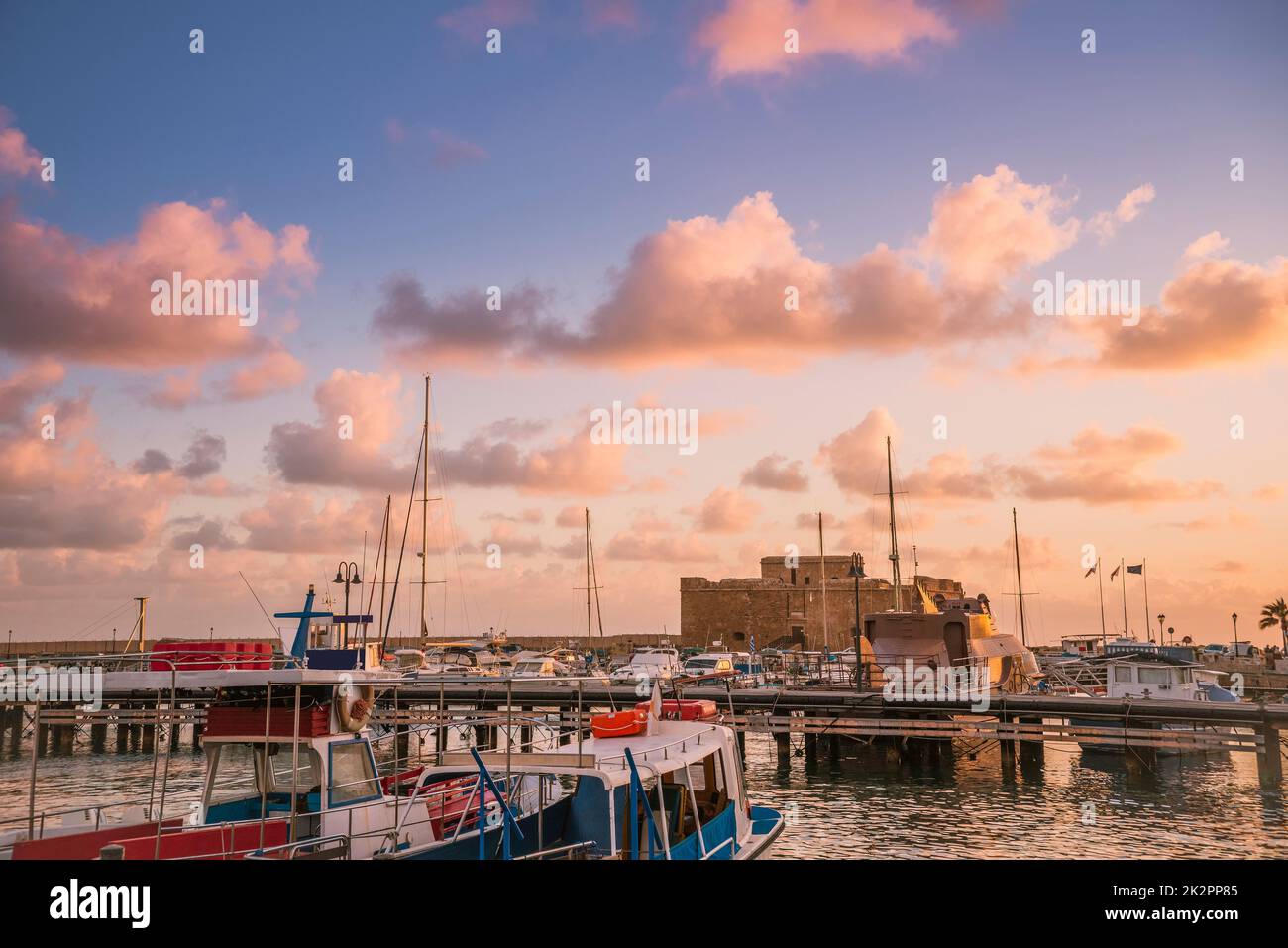 Famous ancient castle paphos hi-res stock photography and images - Alamy