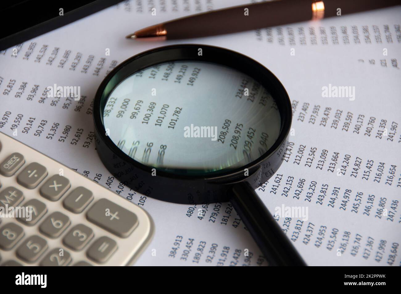 Calculator number investigation analysis hi-res stock photography and ...