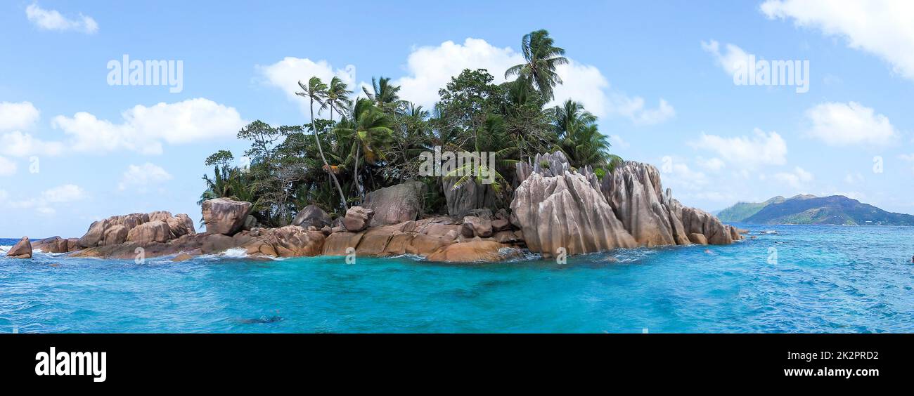 Seychelles - Praslin, Famous St. Pierre Island Stock Photo - Alamy