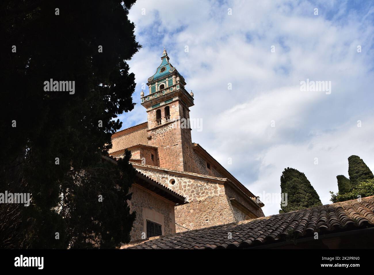 church of Valldemossa on Mallorca Stock Photo - Alamy